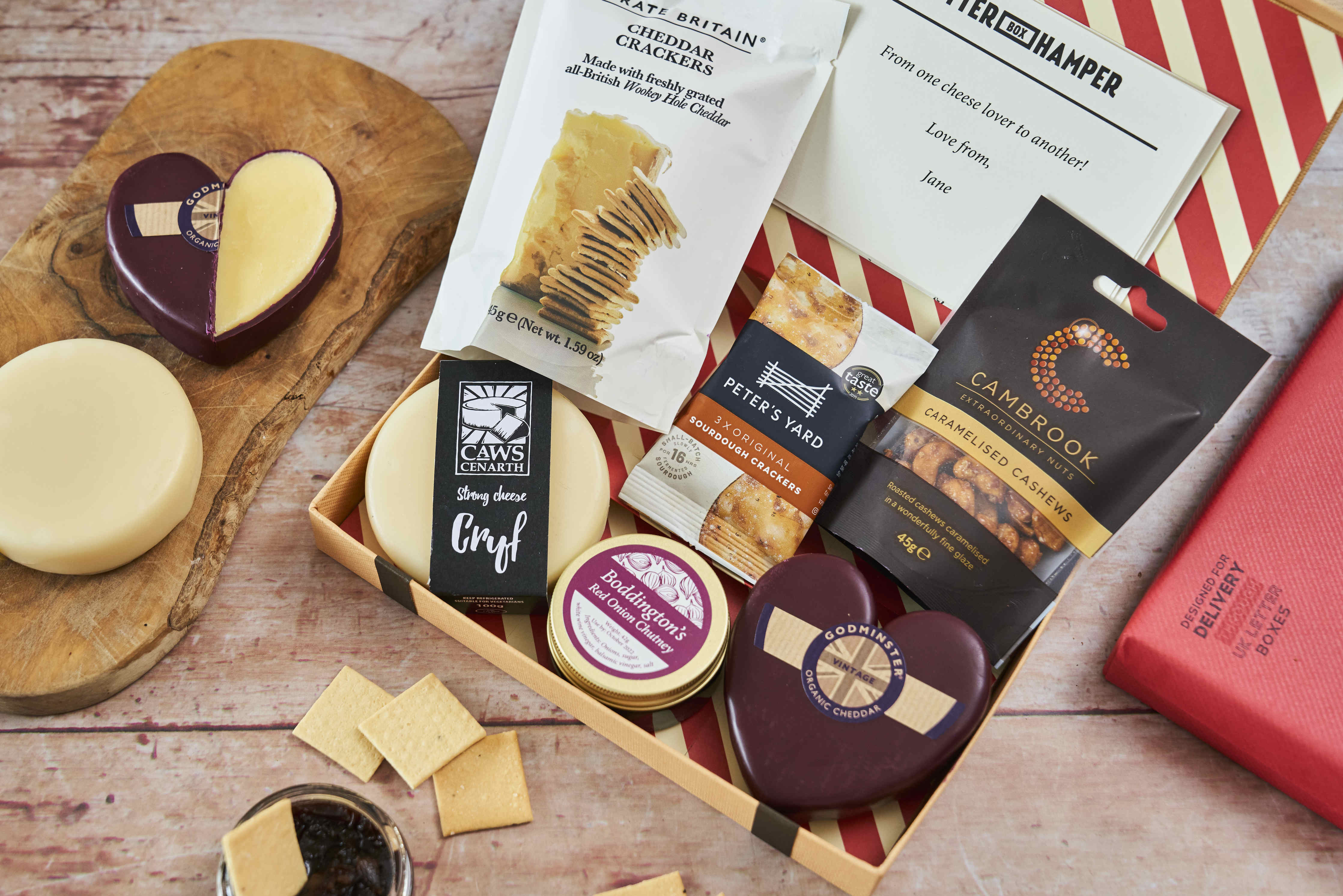 Cheese Hampers By Post – Letter Box Hamper