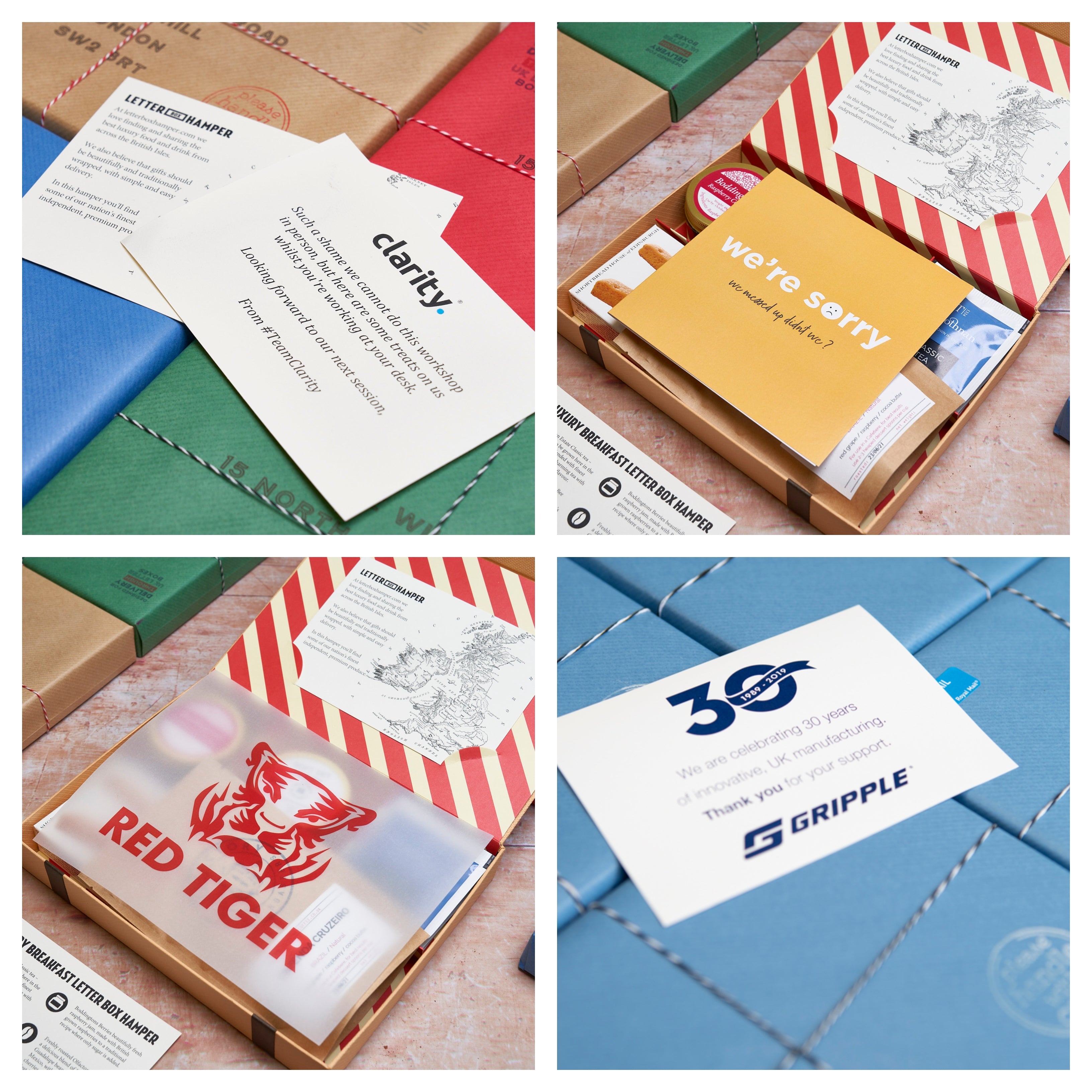 Branded corporate hampers | Letterbox Hamper – Letter Box Hamper